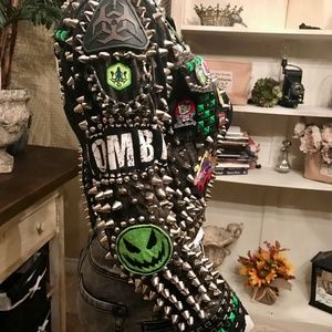 Hand Crafted | Jackets & Coats | Designer Studded Zombie Punk Denim ...